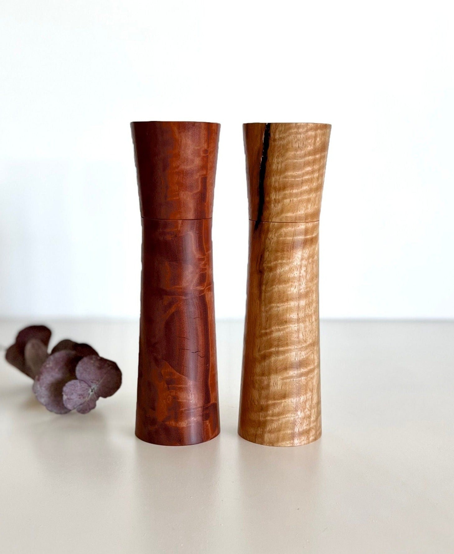 Handcrafted Wooden Salt & Pepper Grinders & homewares by RLWoodDesign